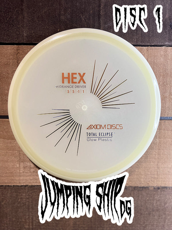 Total Eclipse Hex - Jumping Ship DG – Jumping Ship Disc Golf