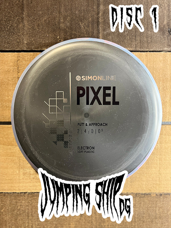 Simon Line Electron SOFT Pixel - Jumping Ship DG – Jumping Ship Disc Golf