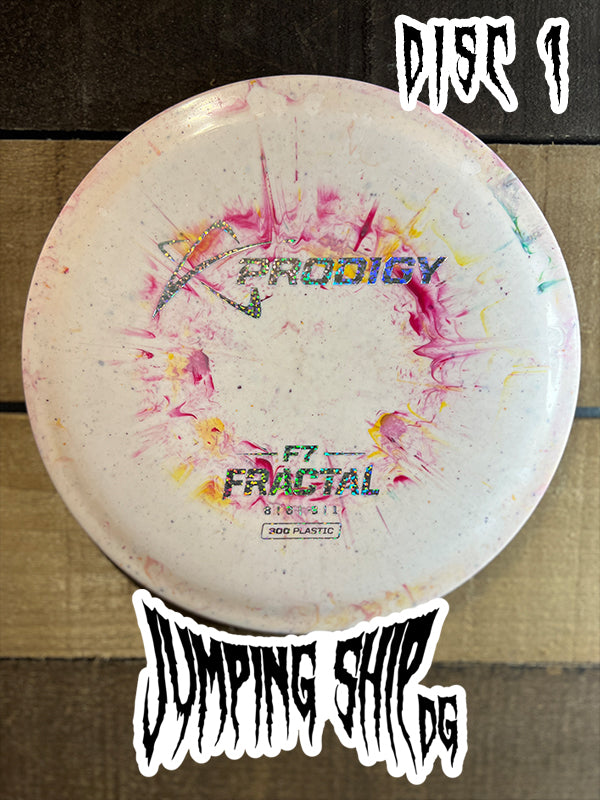 F7 300 Fractal Plastic - Jumping Ship DG – Jumping Ship Disc Golf